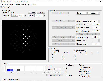 TEM数据分析软件CrysTBox（自动标定TEM衍射斑点）安装教程，以及使用教程！ - 颗研谷